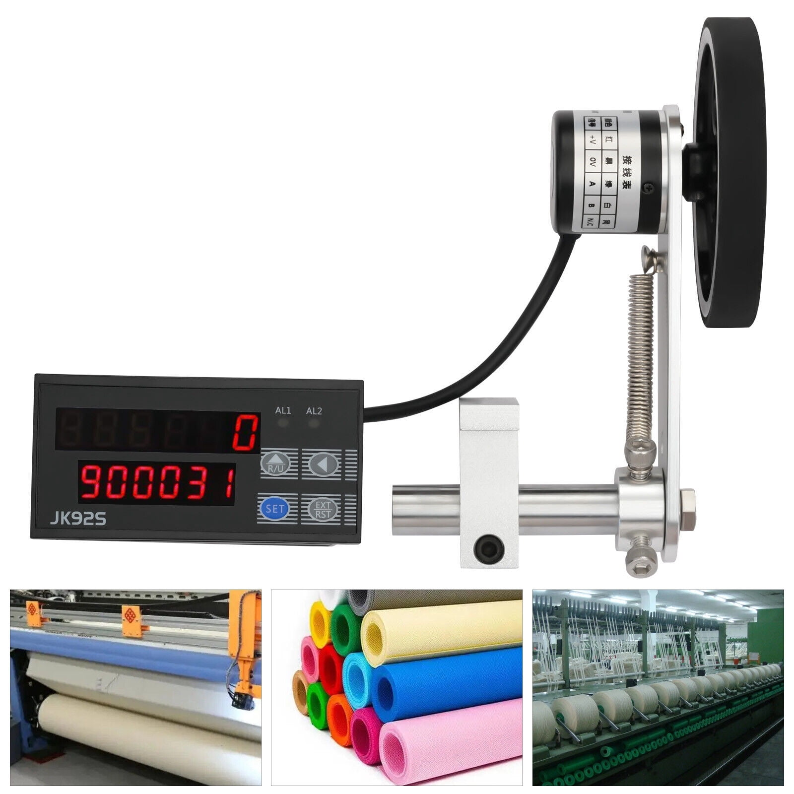 Electronic Digital Length Meter Counter Length Measuring Accuracy ...