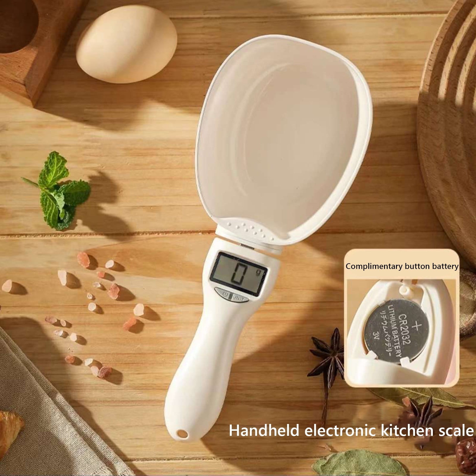 Electronic Digital Measuring Spoon Scale, Pet Food Water Measuring ...