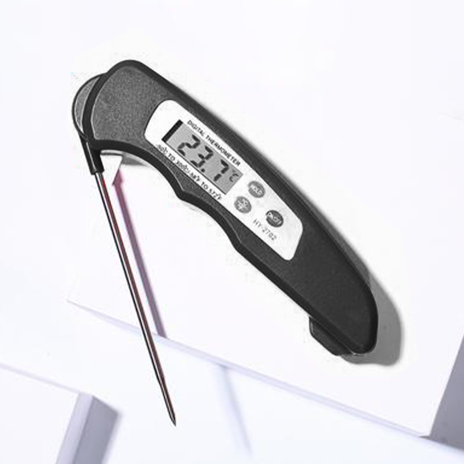 Electronic Digital Pyrometer Thermometer – ABS/Stainless Steel, Backlit ...