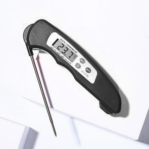 Electronic Digital Pyrometer Thermometer – ABS/Stainless Steel, Backlit ...
