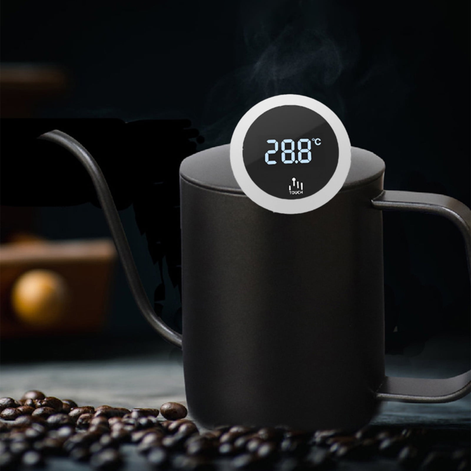 Electronic Digital Pyrometer Watertightness Food Pyrometer With Clip ...