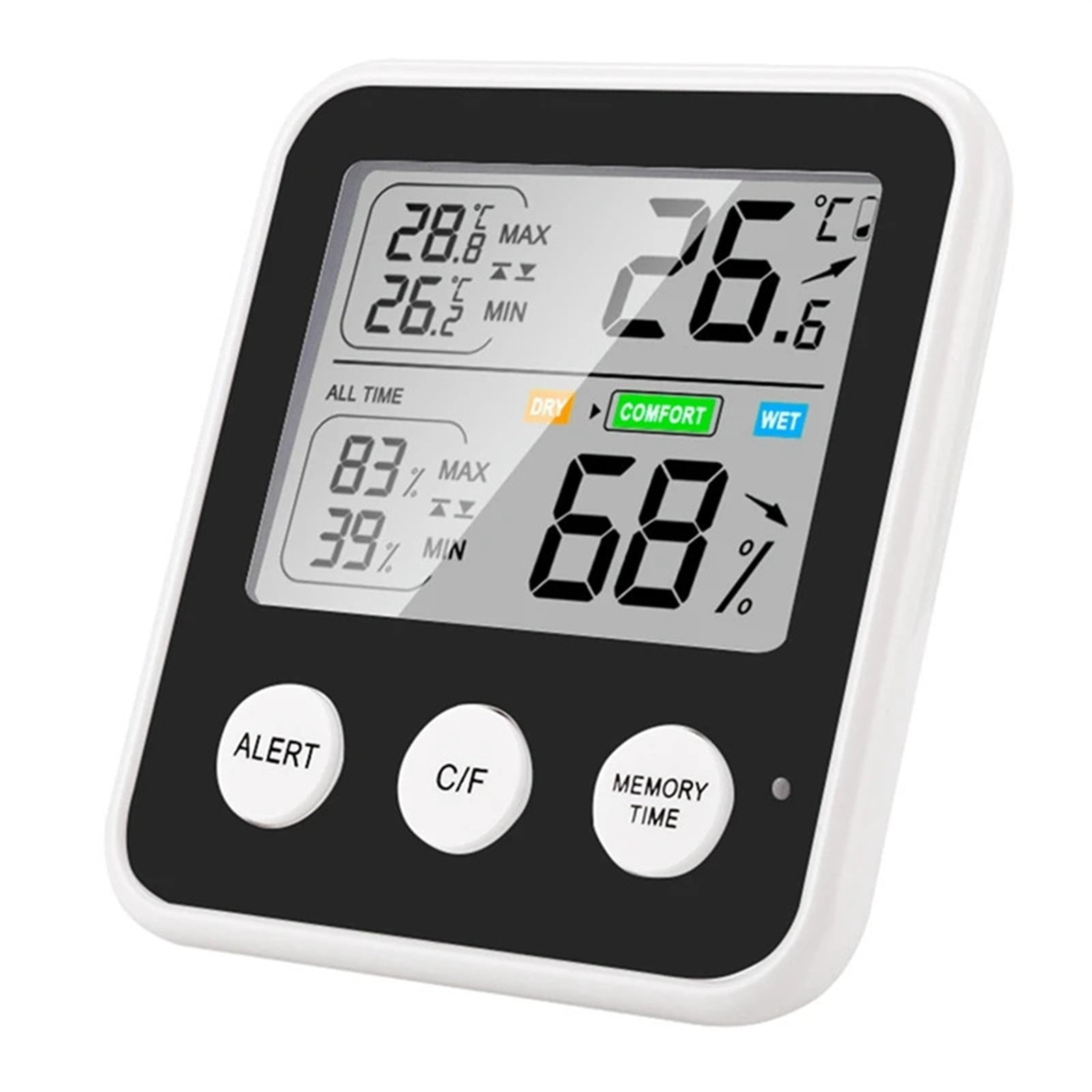 Electronic Digital Temperature Humidity Meter Indoor Outdoor ...