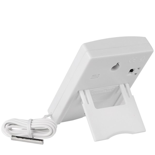 Electronic Digital Thermometer with Dual Channel Display for Indoor and ...