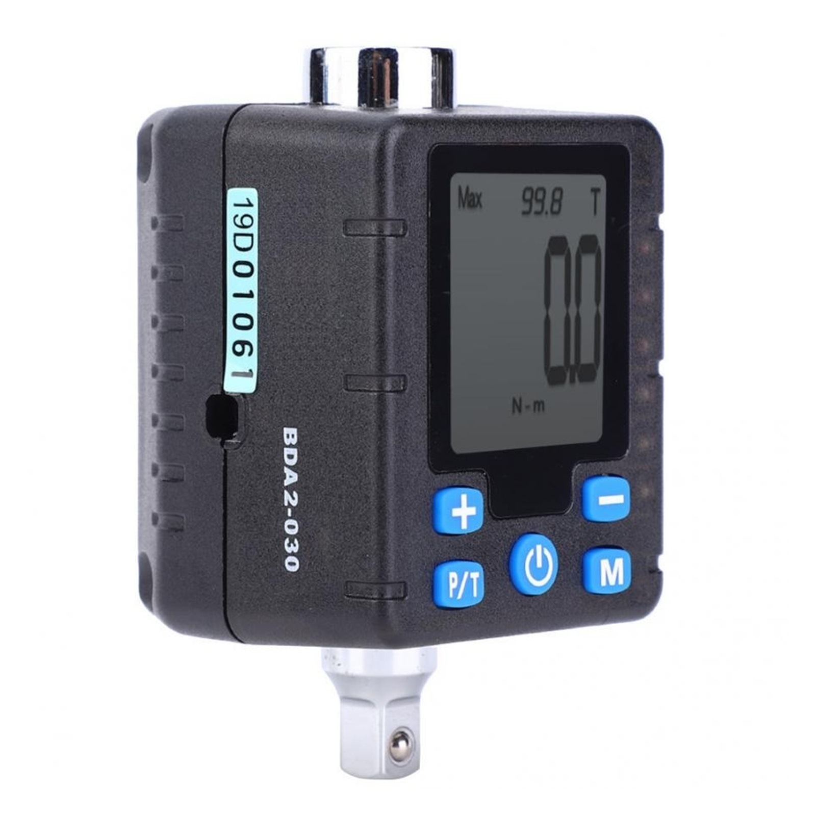 Electronic Digital Torsion Spanner Adapter Tool Steel Wrench Socket ...