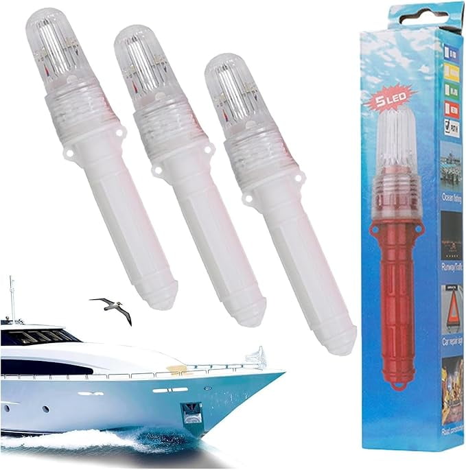 Electronic Distress E Flare,Smart Marine Signal Light LED Boat Flares ...