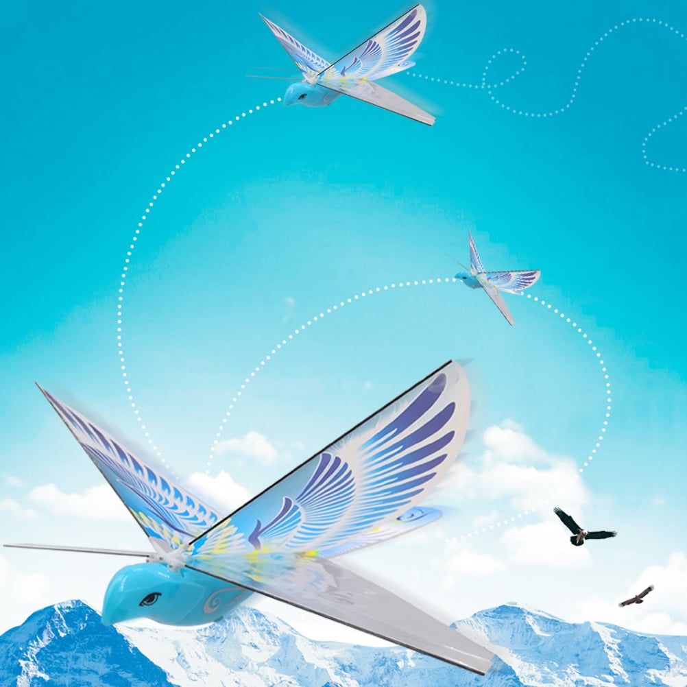 Electronic Drone Flying Birds Remote Control Electronic Bird Toy ...