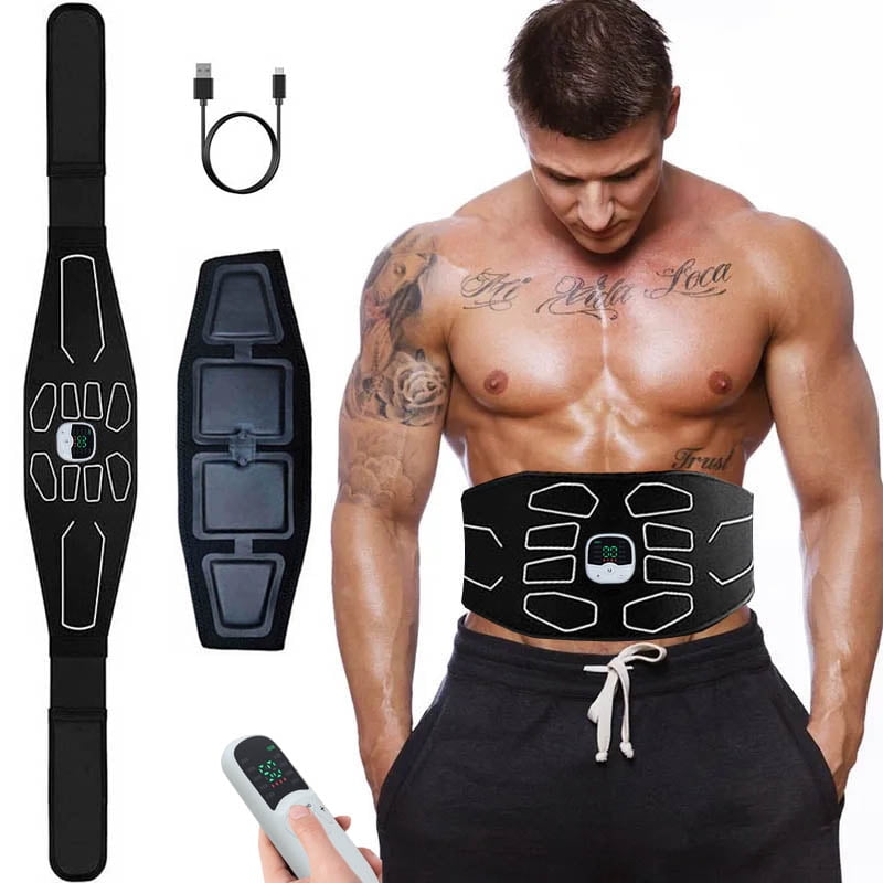 Electronic EMS Muscle Stimulator Abdominal Toning Belt With Remote ...
