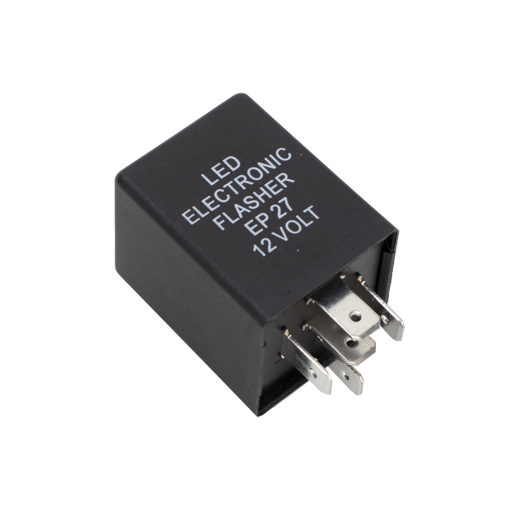 Electronic EP27 Flasher Relay 5-Pin for LED Light Upgrade - Walmart.com