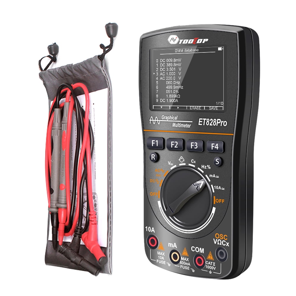 Electronic ET828PRO 2in1 Oscilloscope Multimeter 50Msps Sampling Rate ...