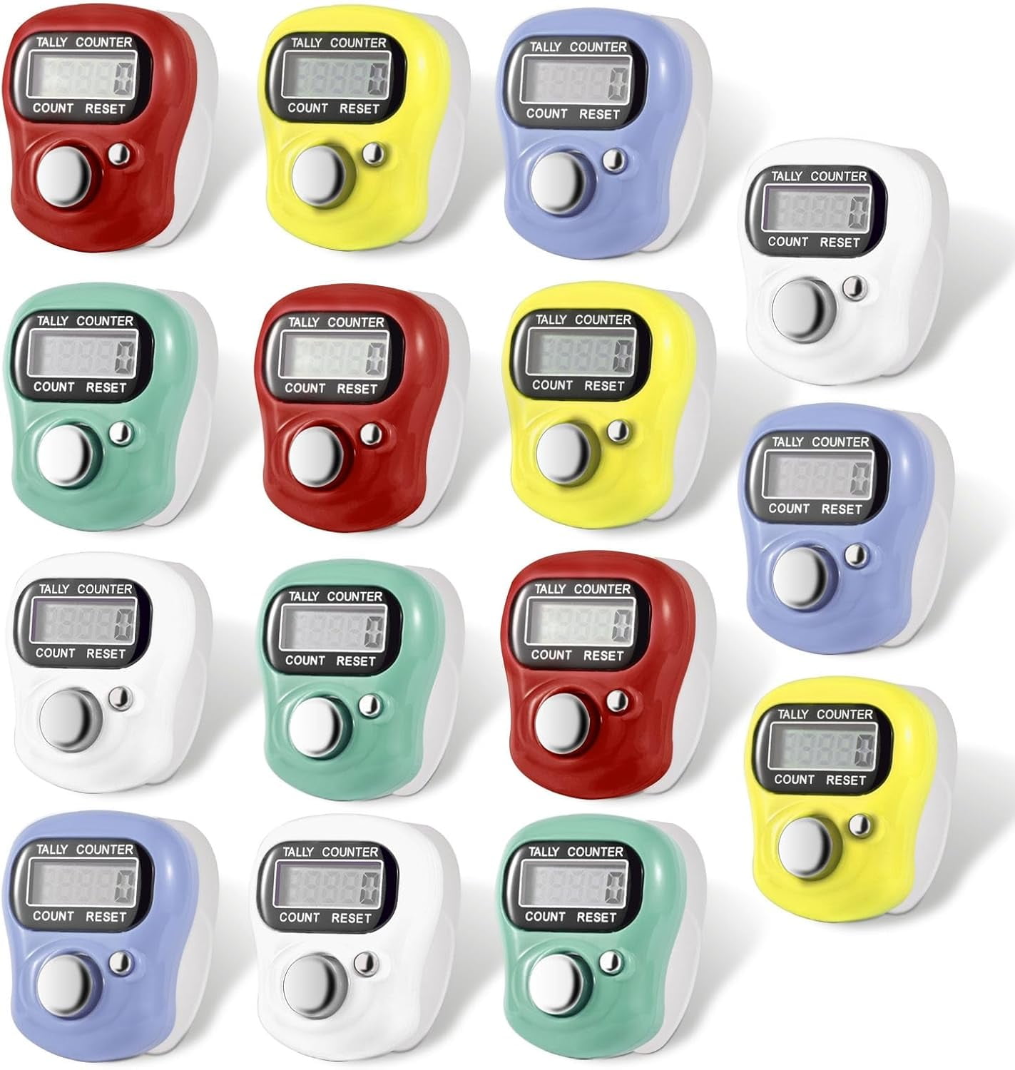 Electronic Finger Counter, 5-Digit Number Count Clicker Mini LCD ...