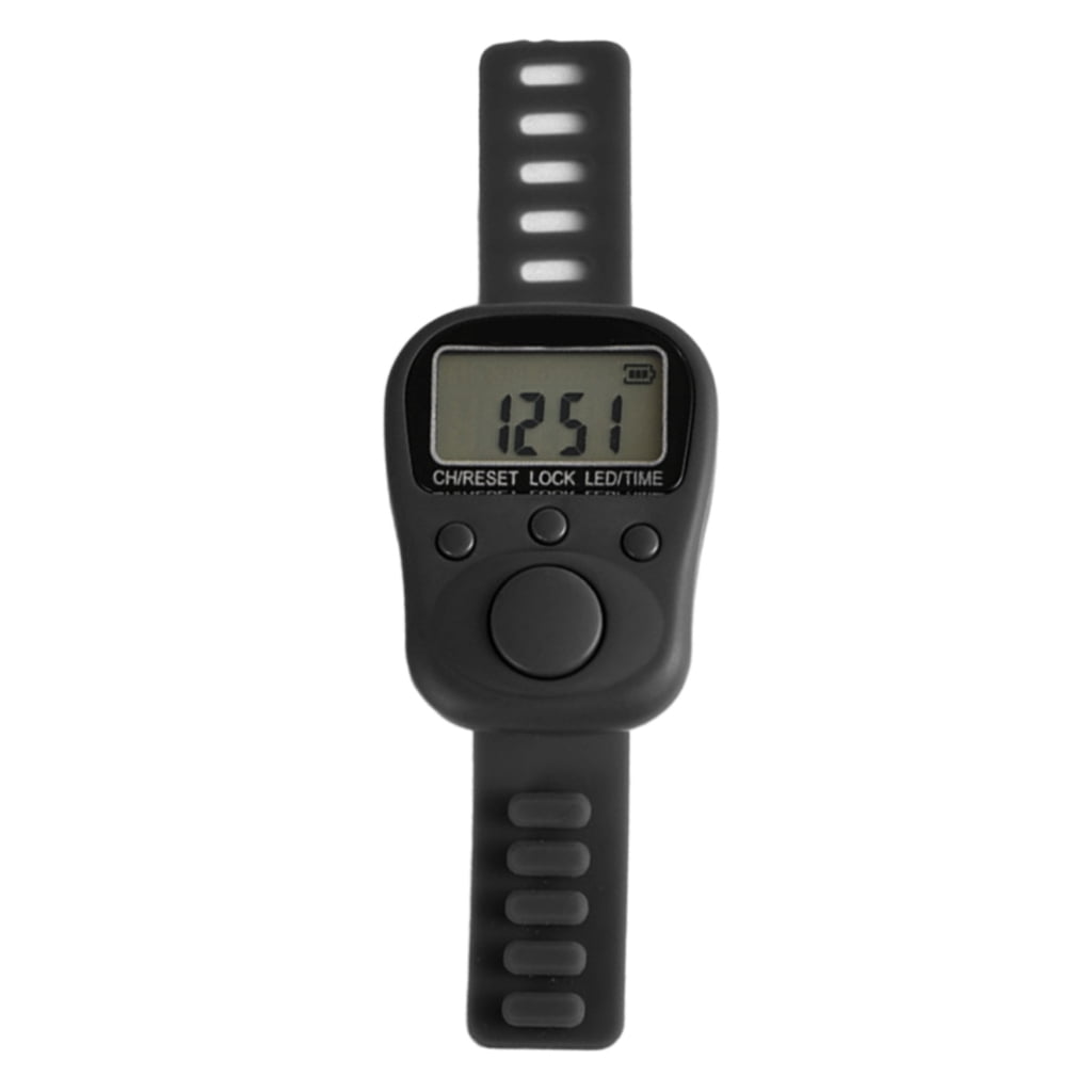 Electronic Finger Counter, Rechargeable 6 Digit LCD Electronic Digital ...