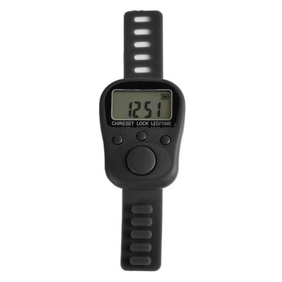 Electronic Finger Counter, Rechargeable 6 Digit LCD Electronic Digital ...