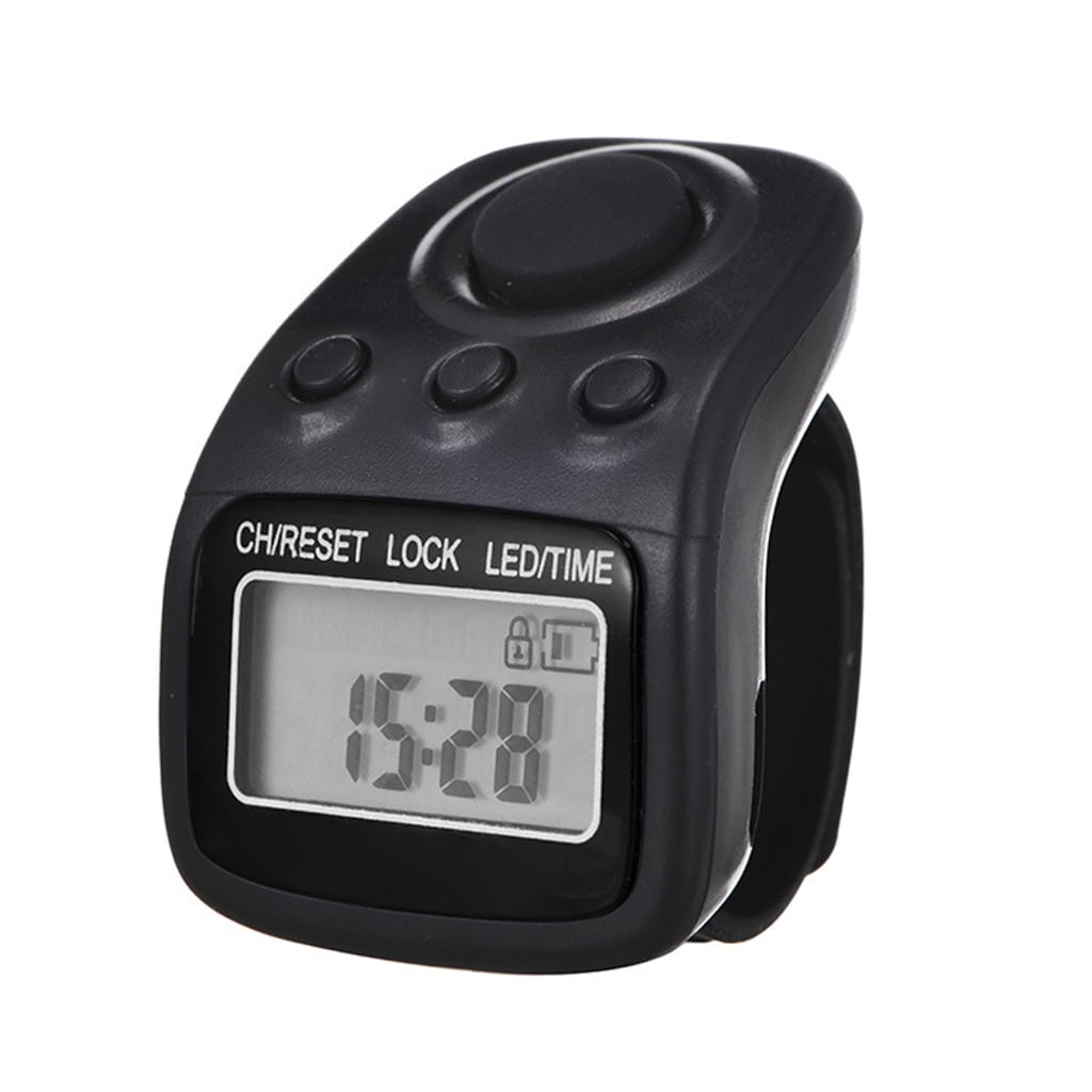 Electronic Finger Counter, Rechargeable 6 Digit LCD Electronic Digital ...