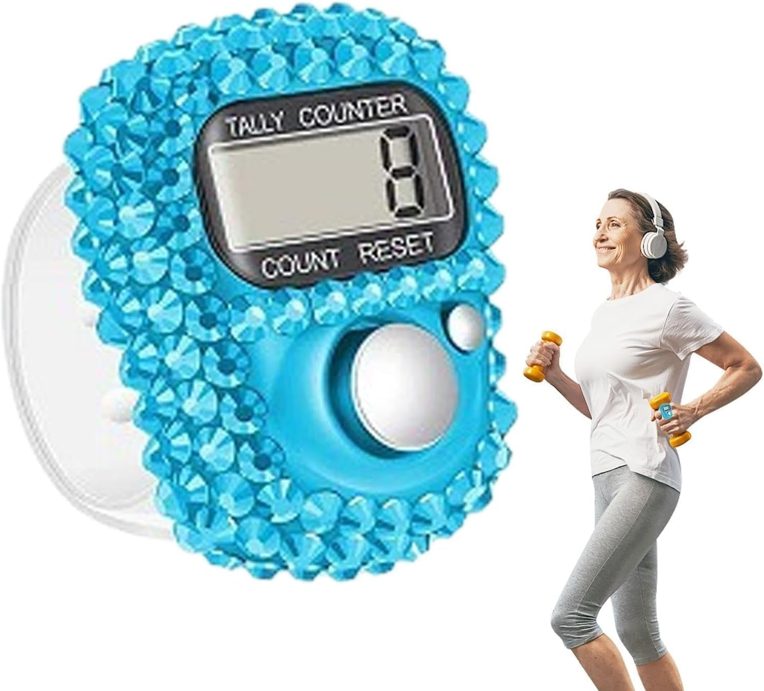 Electronic Finger Tally Counter Clicker Counter,Portable Digital ...