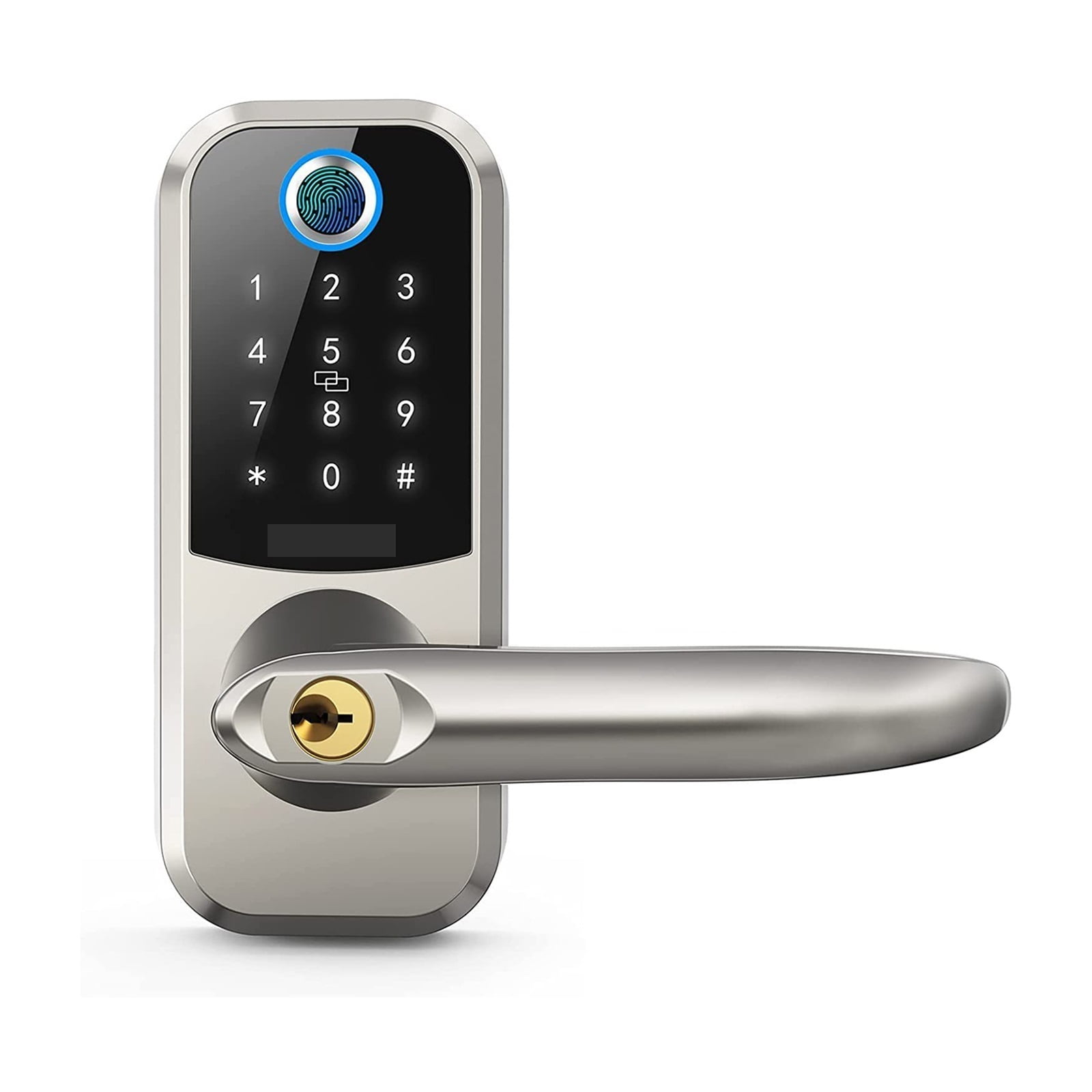 Electronic Fingerprint Smart Door Lock Password Unlock Keypad Locks For ...