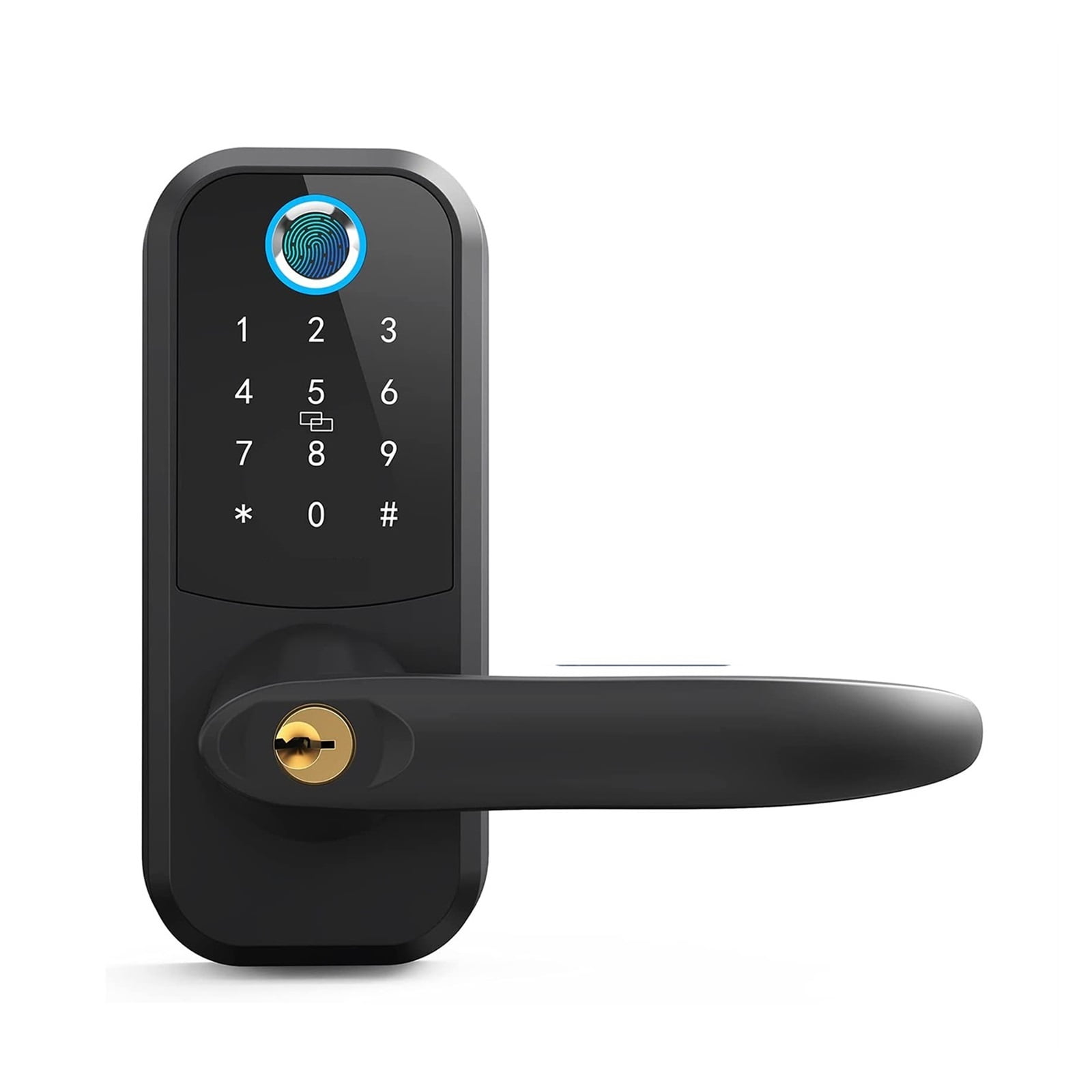 Electronic Fingerprint Smart Door Lock Password Unlock Keypad Locks For ...
