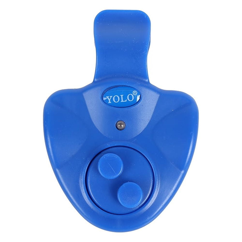 Electronic Fish Bite Sound Alarm Bell Clip On Fishing Rod LED Indicator ...