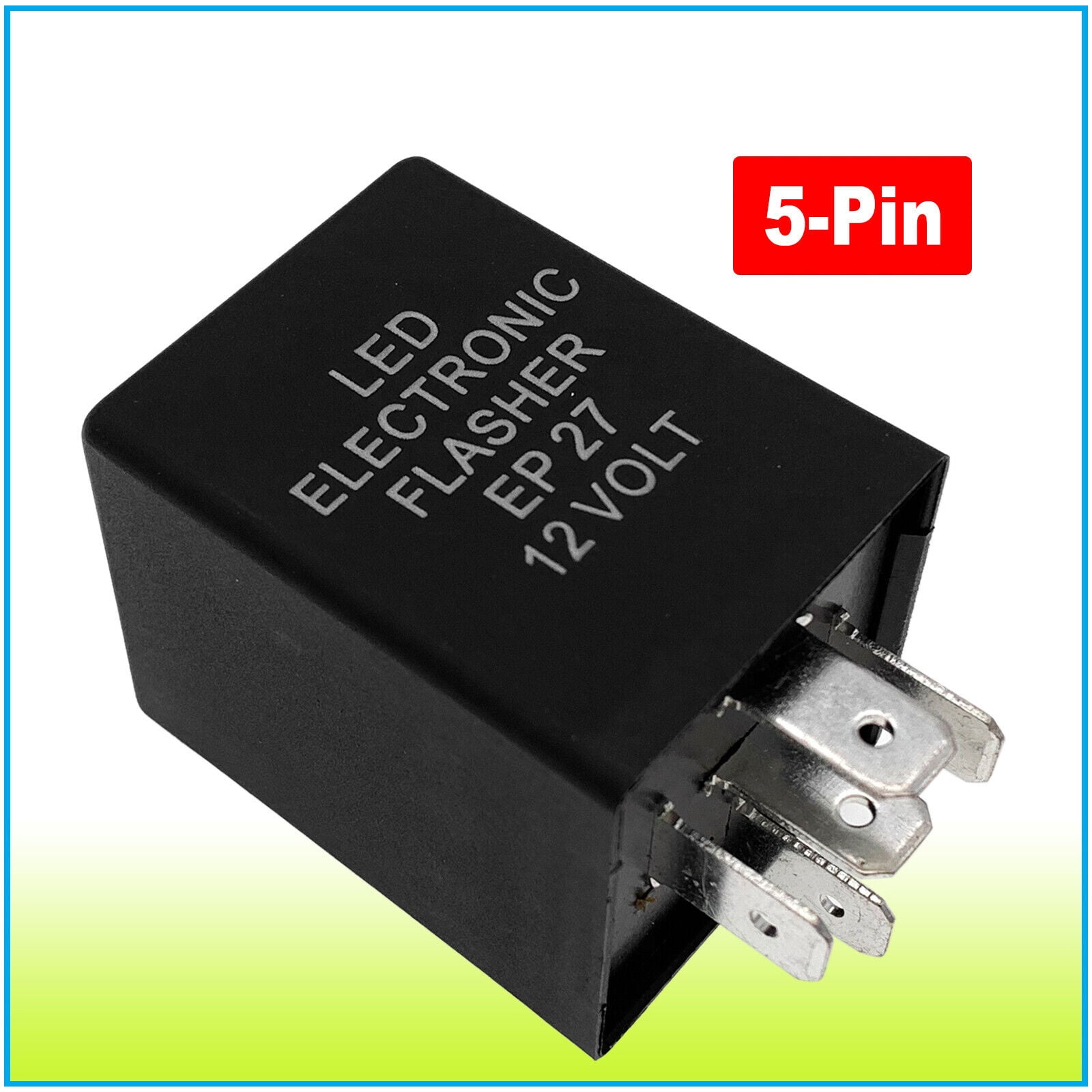 Ep27 Flashing Relay 5-Pin EP27 FL27 LED Flasher Relay Para Luces ...