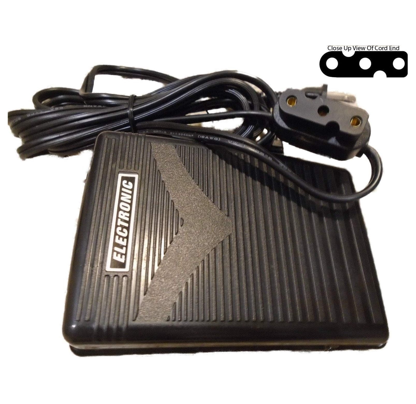 Electronic Foot Control Pedal 3-Prong Style for Necchi BF Nova, BU, BU ...