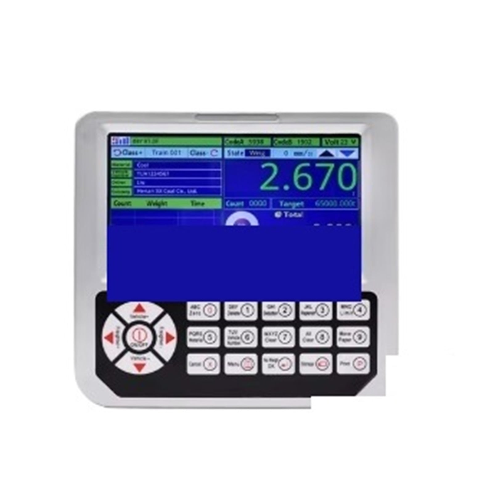 Electronic Forklift Scale Weighing Display Control System Indicator For Railway Coal Industry ...