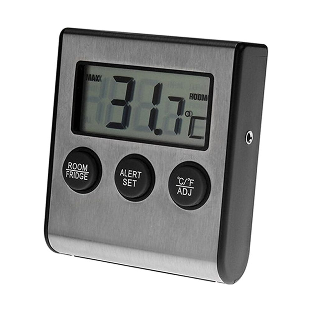 Electronic Fridge Thermometer Digital Refrigerator Thermometer High and ...