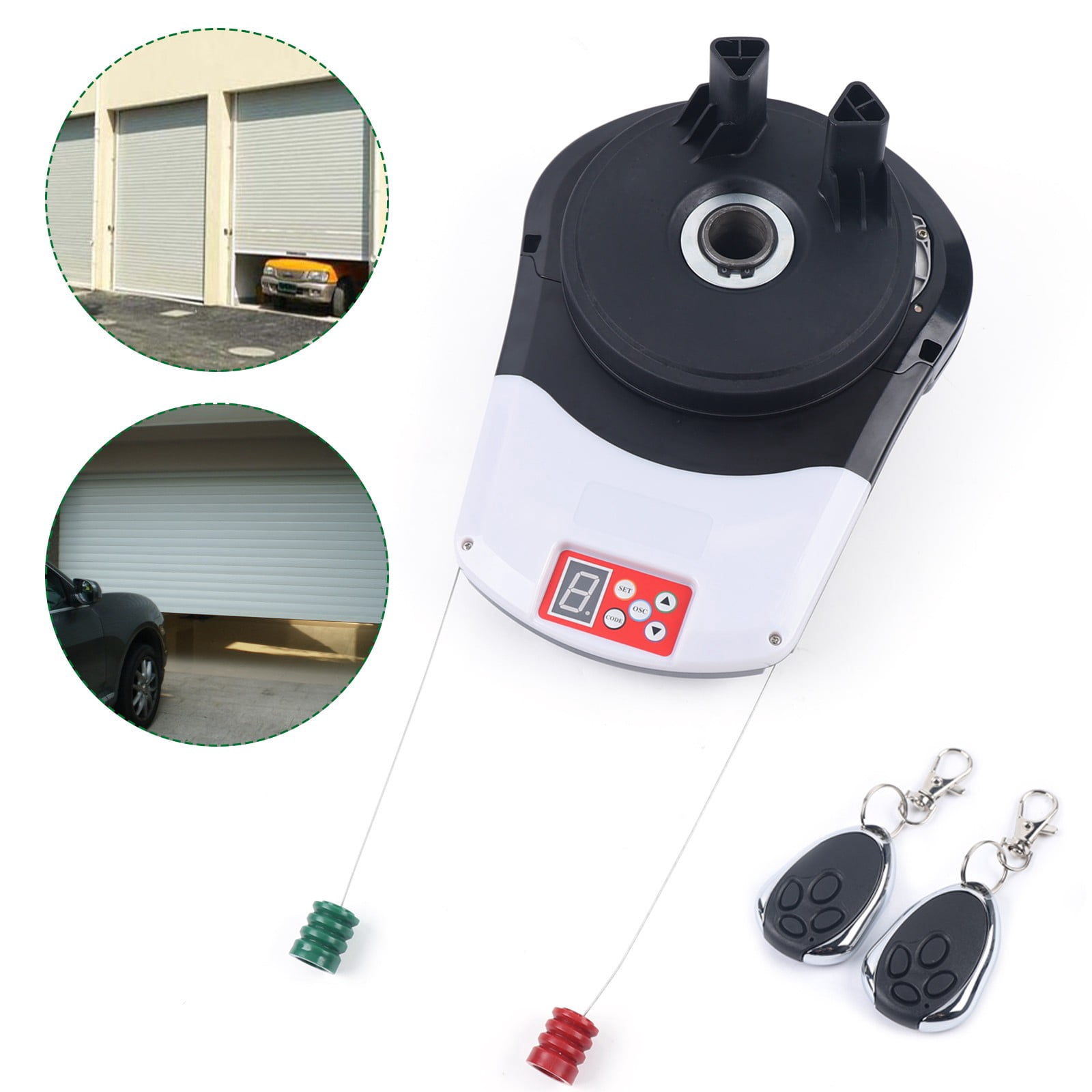 Electronic Garage Roll Up Roller Door Opener, Automatic Rolling Gate ...