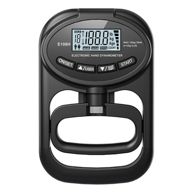 Electronic Hand Dynamometer Rechargeable Hand Dynamometer Grip Strength ...