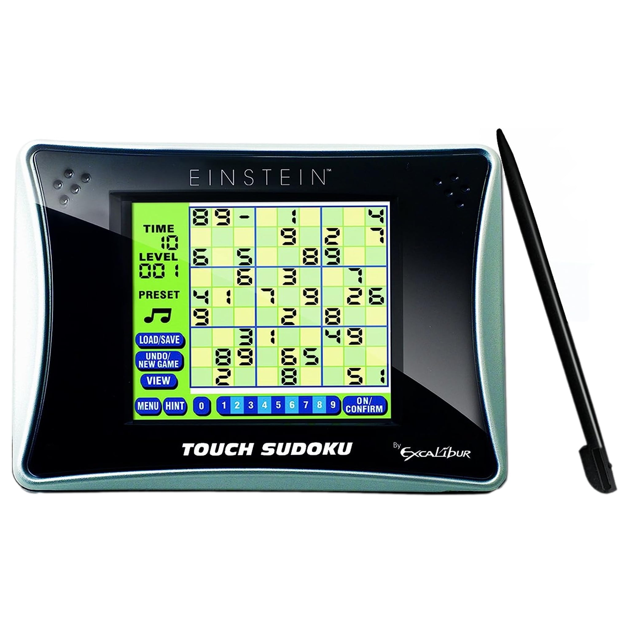 Electronic Handheld Einstein Brain Games Touch Sudoku Game - Walmart.com