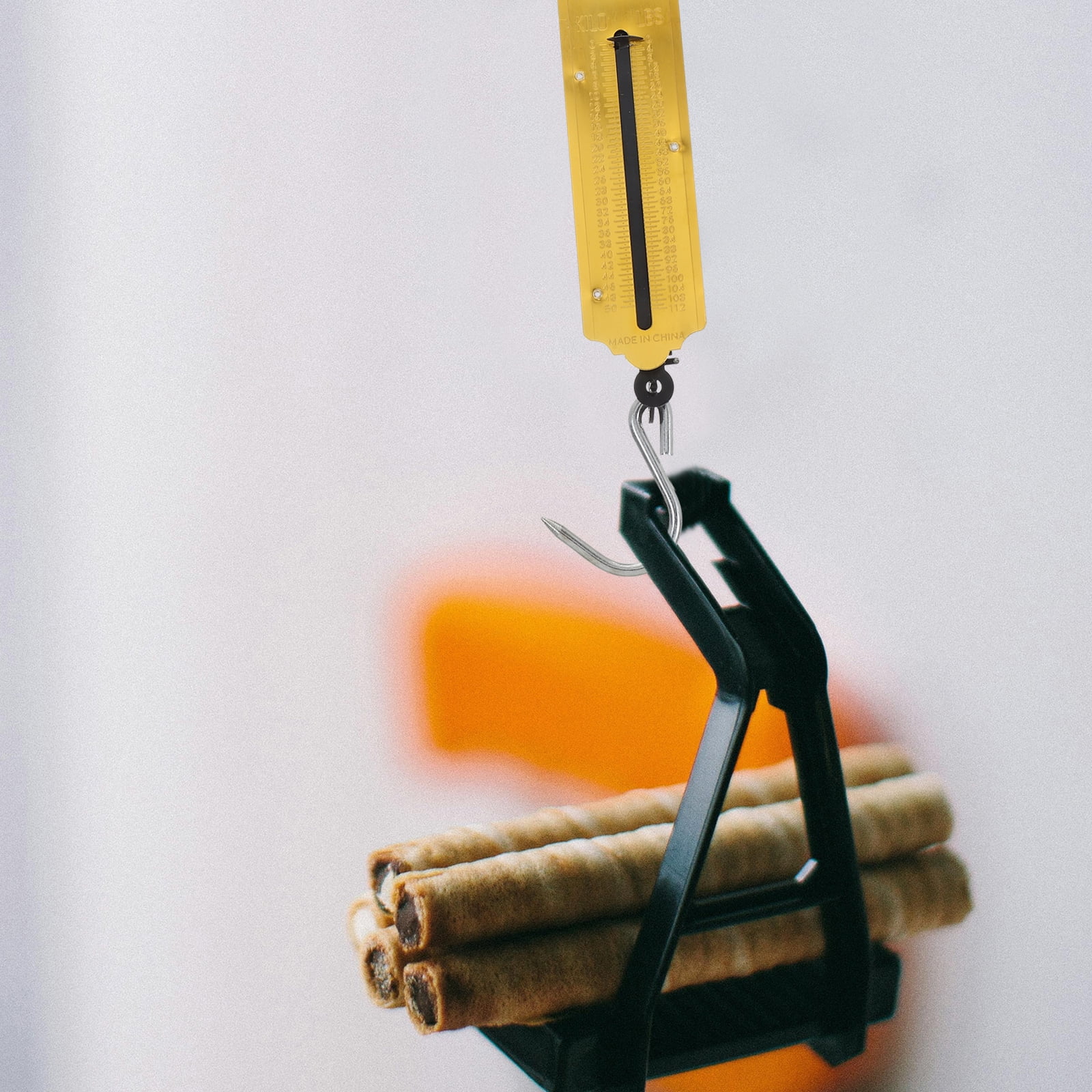 Hanging Weight Scale With Hook Digital Scale Golden 1Set 12.6X1.9X1.0In ...