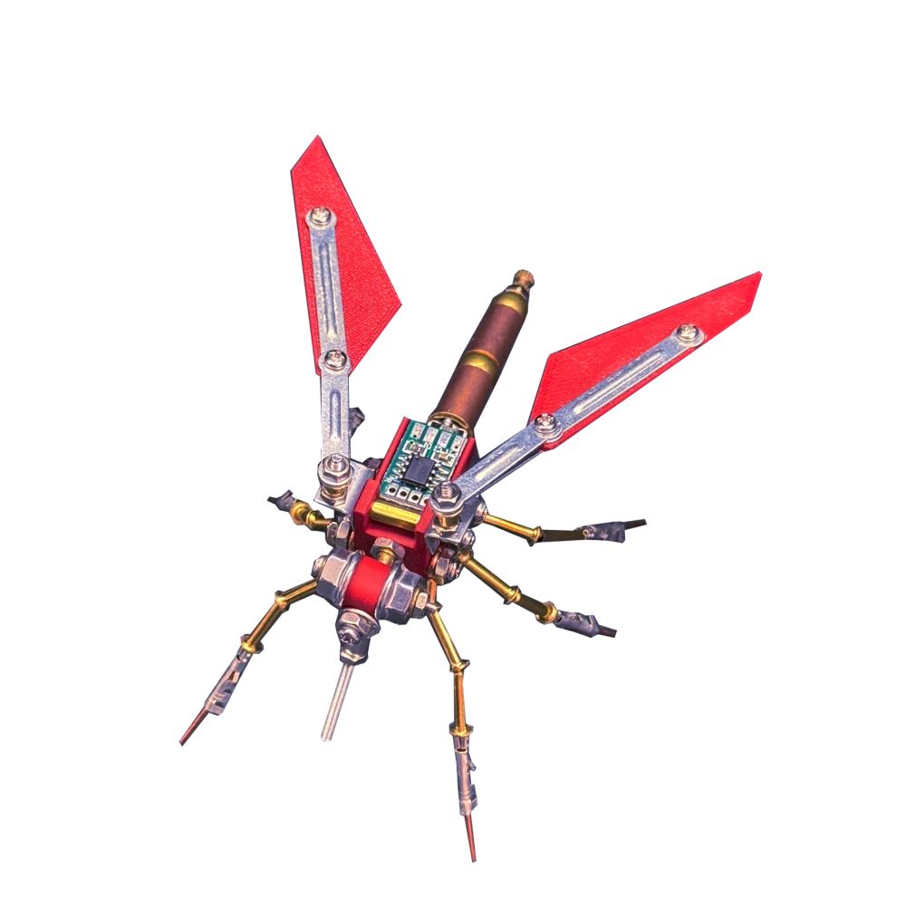 Electronic Hummer A 99-Piece 3D Metal Puzzle Steampunk Insect Model ...