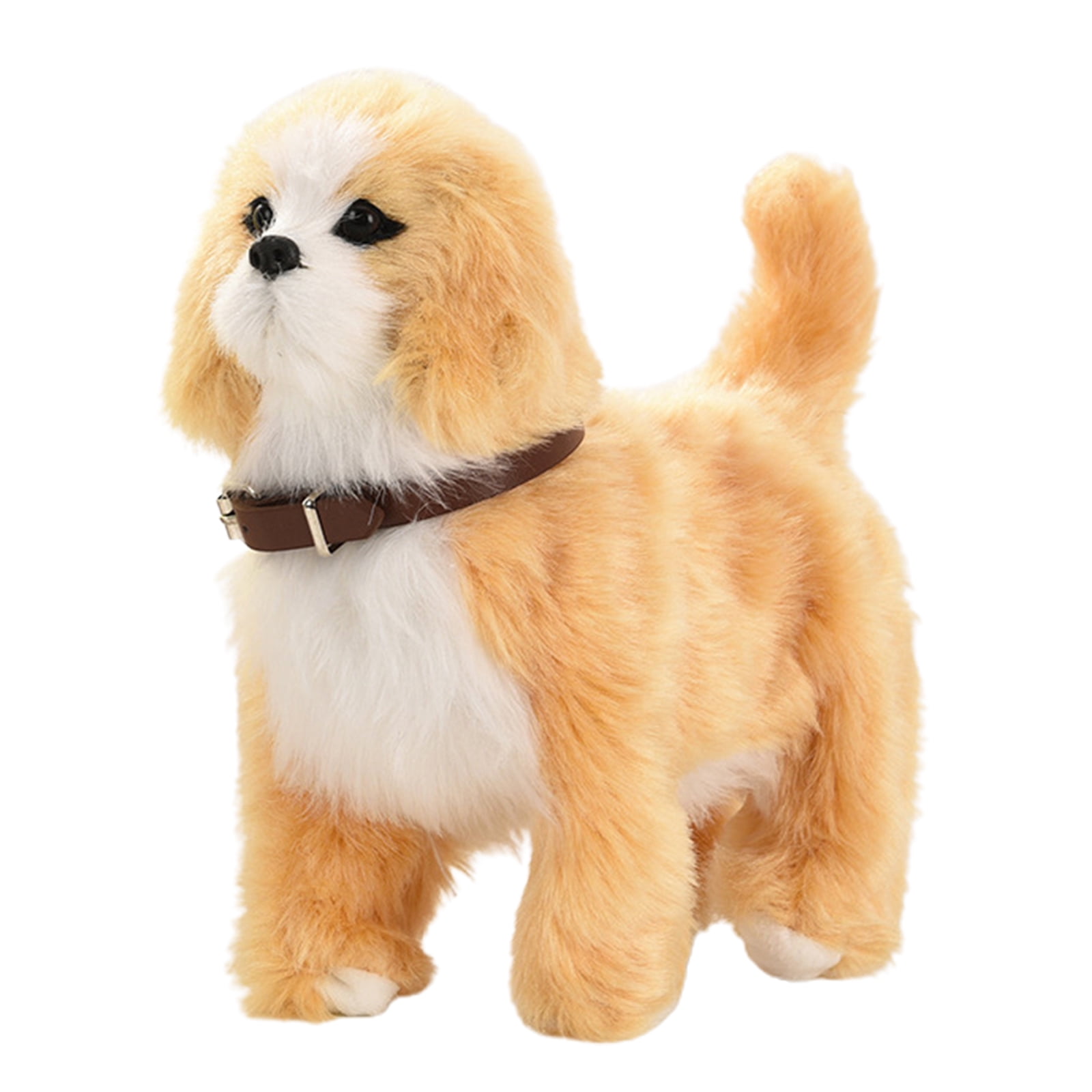 Electronic Interactive Dog Pet Toy Walking Barking Plush Realistic ...