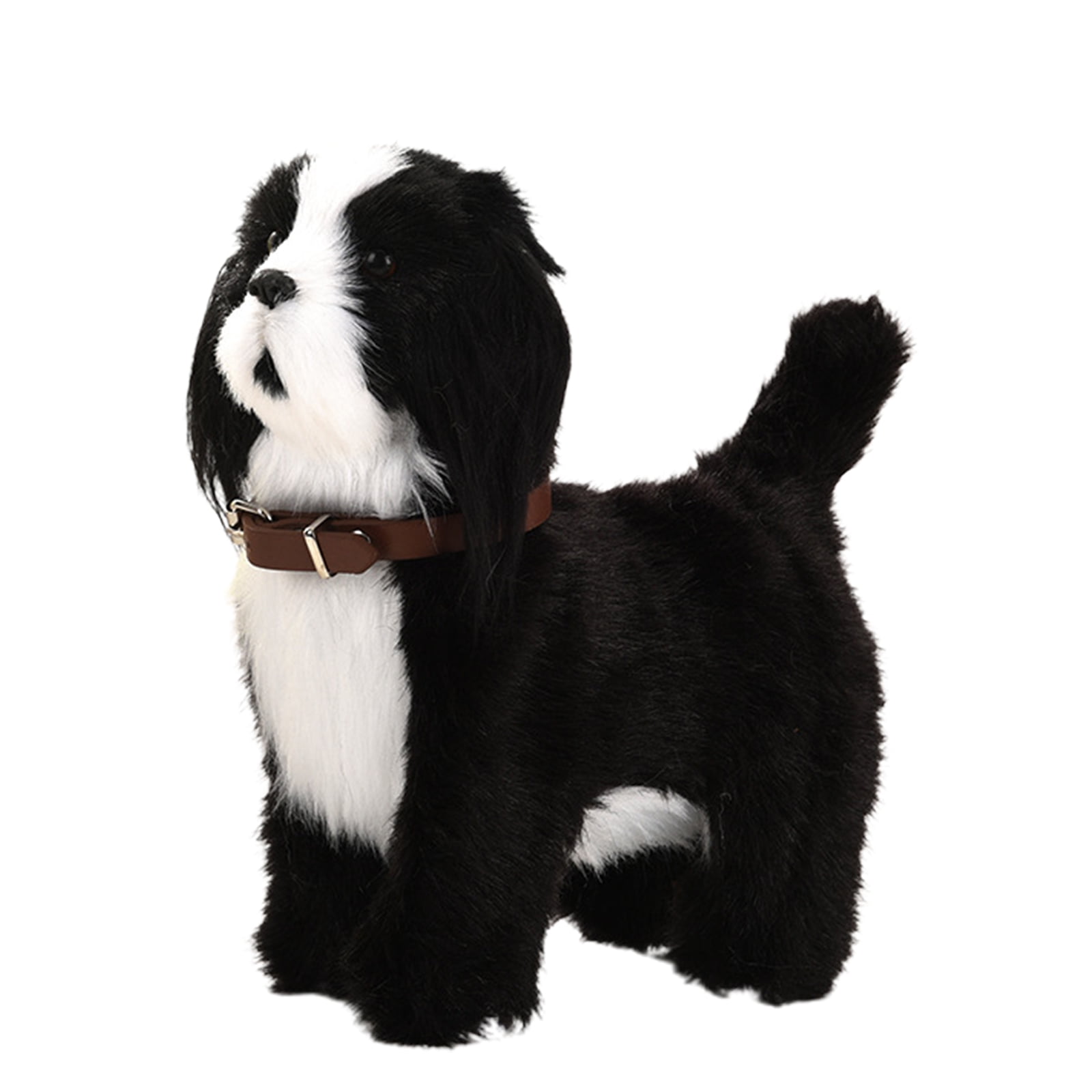 Electronic Interactive Dog Pet Toy Walking Barking Plush Realistic ...