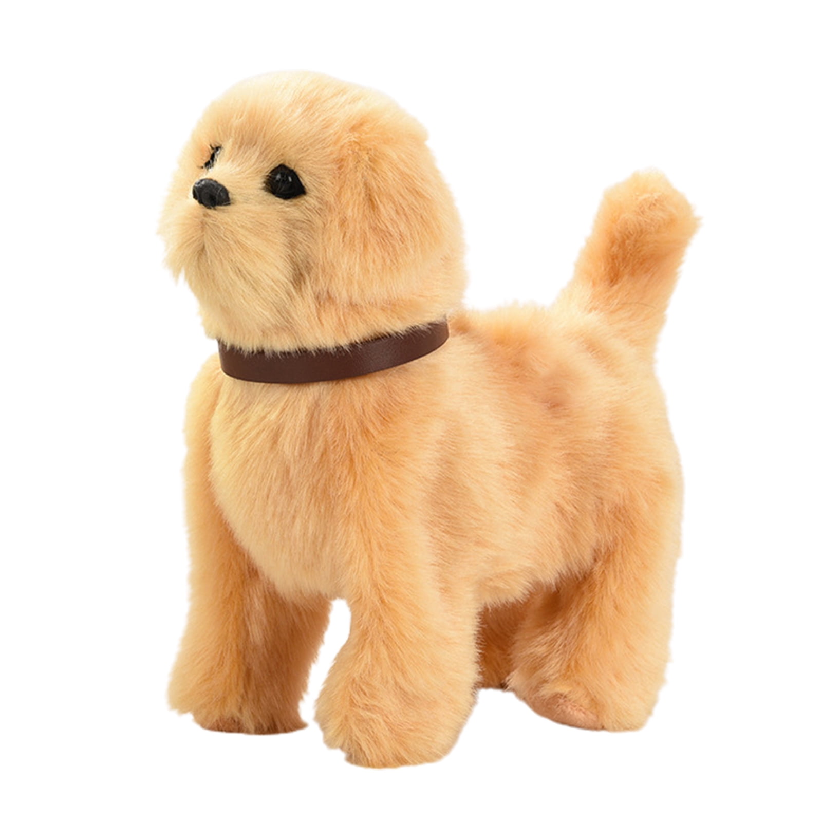 Electronic Interactive Dog Pet Toy Walking Barking Plush Realistic ...