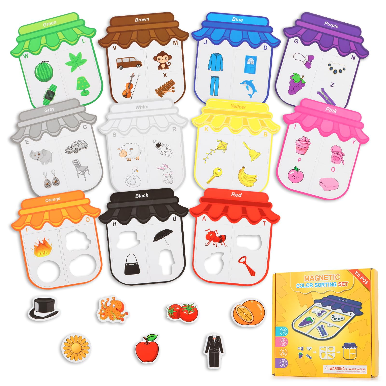 Electronic Interactive Double-Sided Alphabet MMF7 Wall Chart, Talking ...