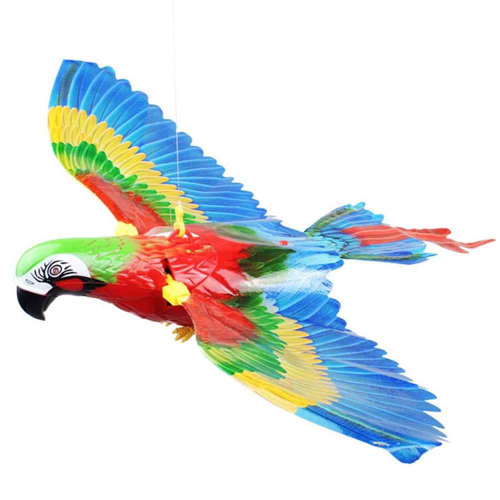 Electronic Interactive Flying Bird Cat Toy , Hanging Pet Stimulation ...