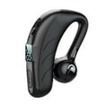 Kyusrd Ear Headset With Mic Bluetooth 5.2 Earphone LED Display Earpiece ...