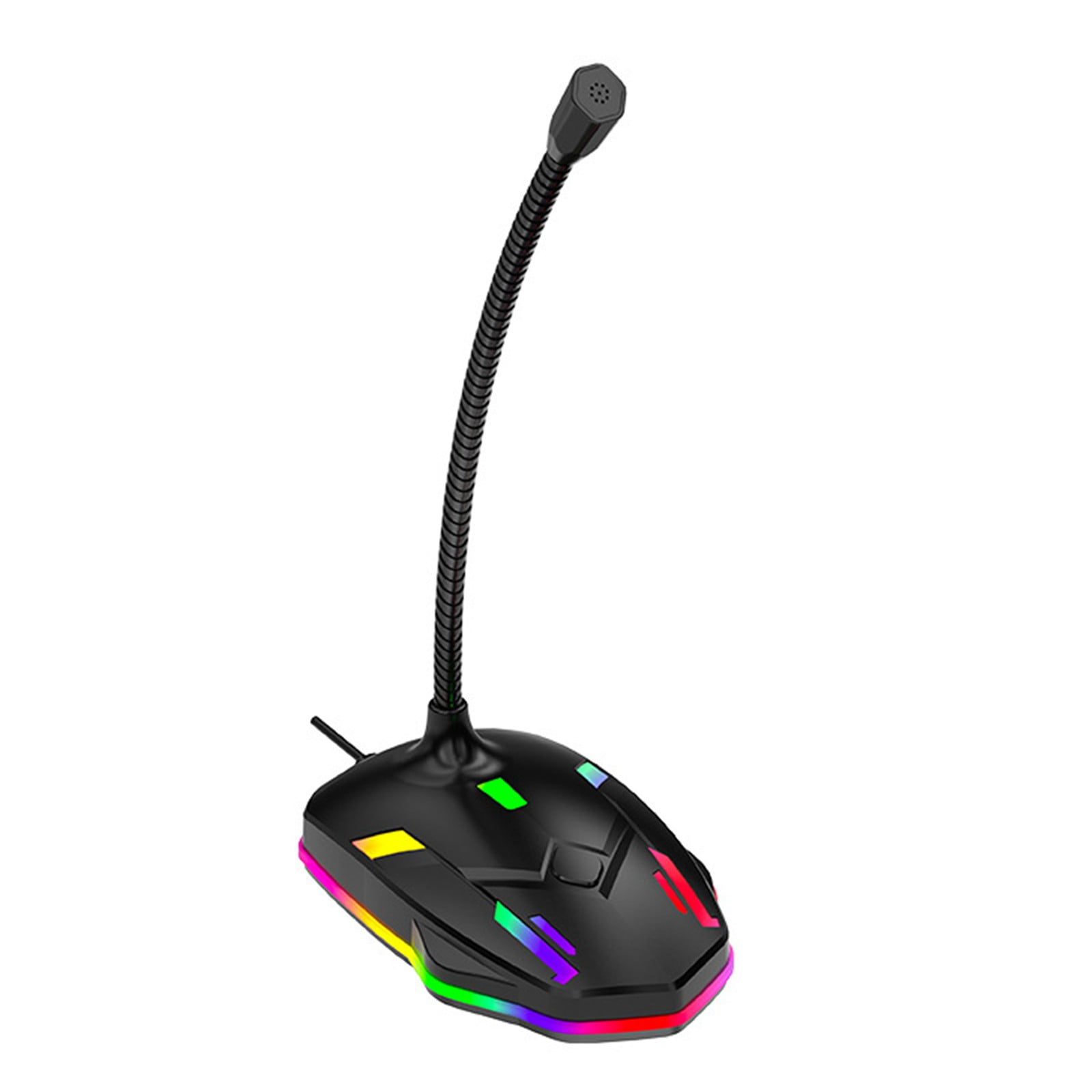 Kyusrd USB Computer Microphone Plug And Play Desktop PC Laptop Mic Mute ...