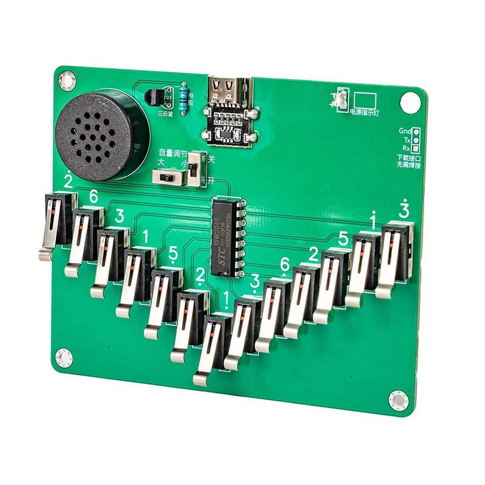 Electronic Kalimba Thumb Piano 13 Key Pentatonic Scale Instruments for ...