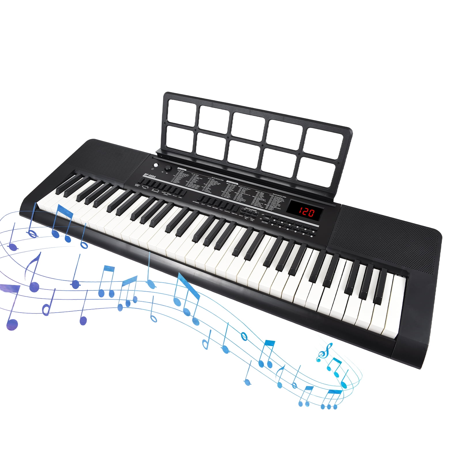 Electronic Keyboard,With And Dual Mode Stand 61 70 Piano Piano Portable ...