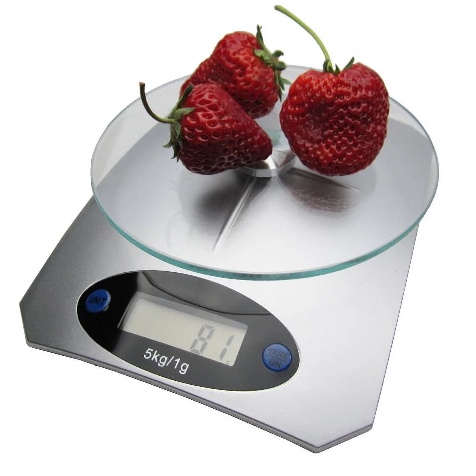 Electronic Kitchen Scale, Audible Tactile Click Confirmations, Tare ...