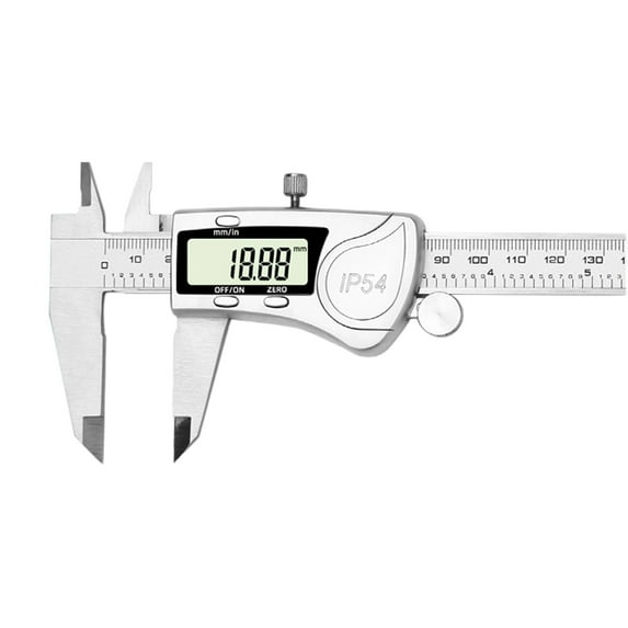 Electronic LCD Vernier Caliper For Technical Work 0.01mm Resolution ...
