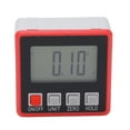 Electronic Led Digital Protractor 4x90° Inclinometer Portable Angle