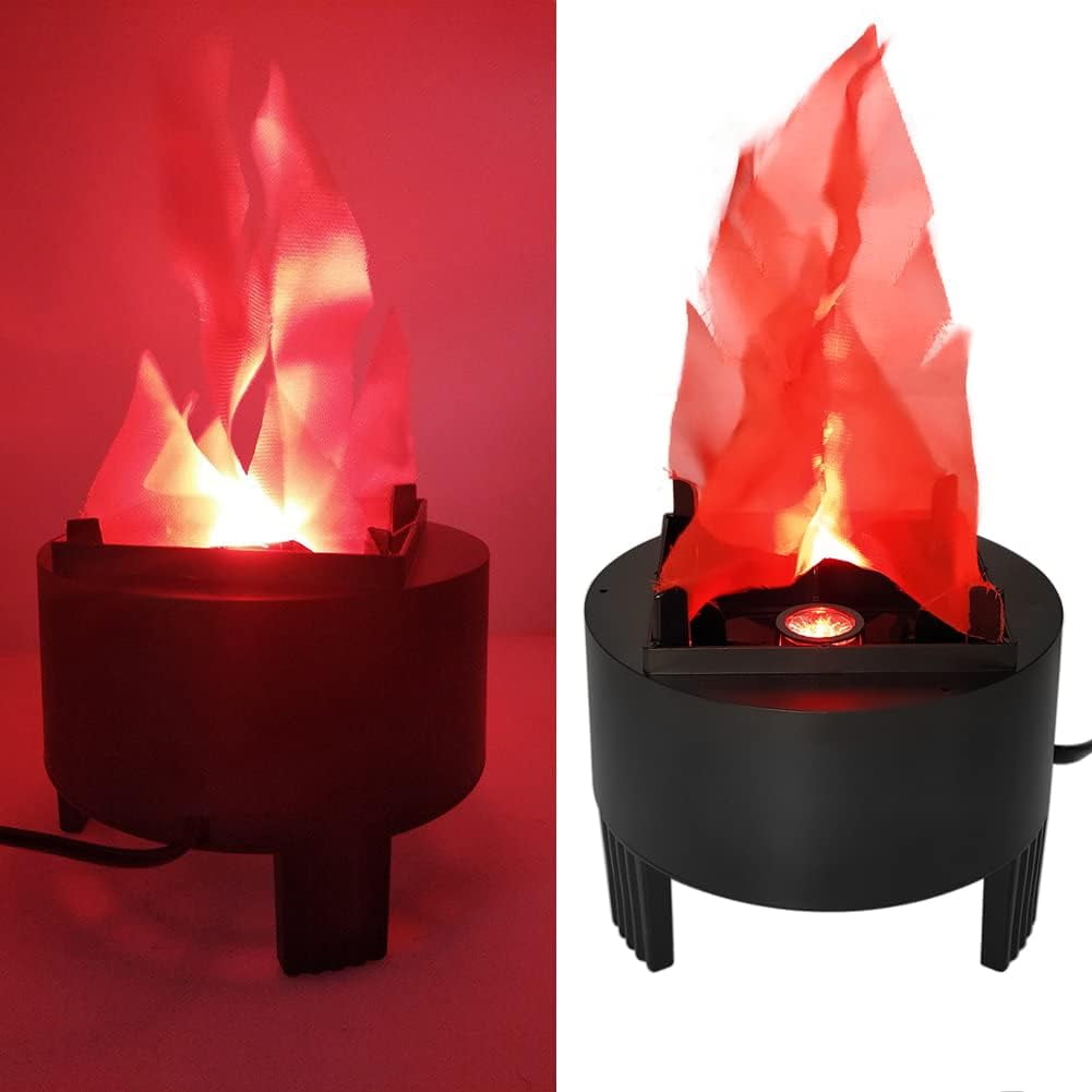 Electronic LED Flame Light, 110V 3D Fake Flame Lamp Artificial Fake ...