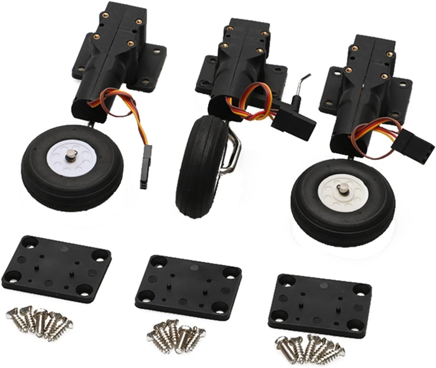 Electronic Landing Gear, 1 Set 90° 25g Electronic Retractable Landing ...