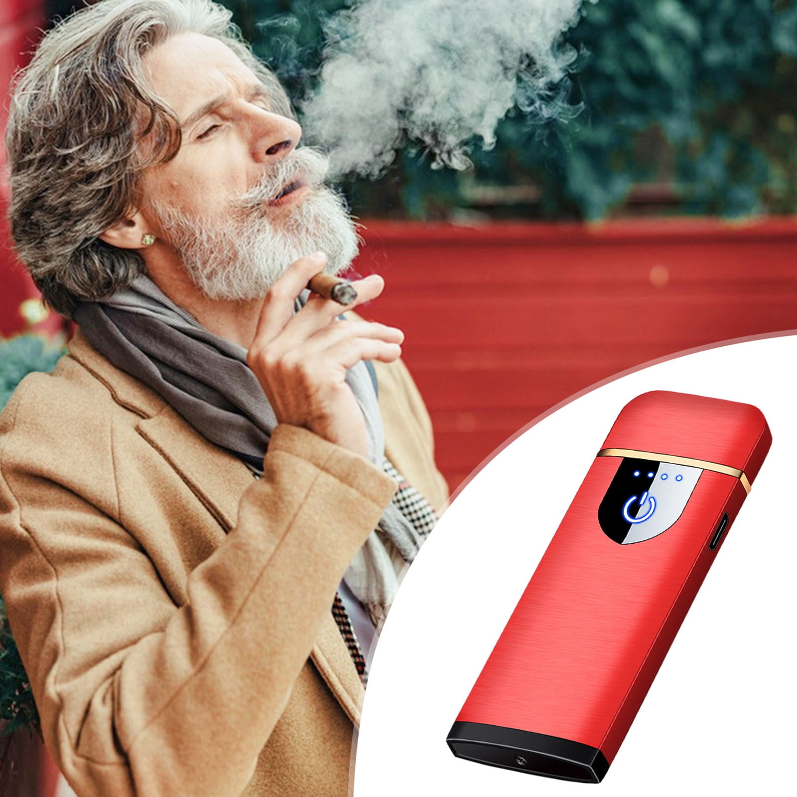 Electronic Lighter, Smart Electric Lighter, Mini USB Rechargeable ...