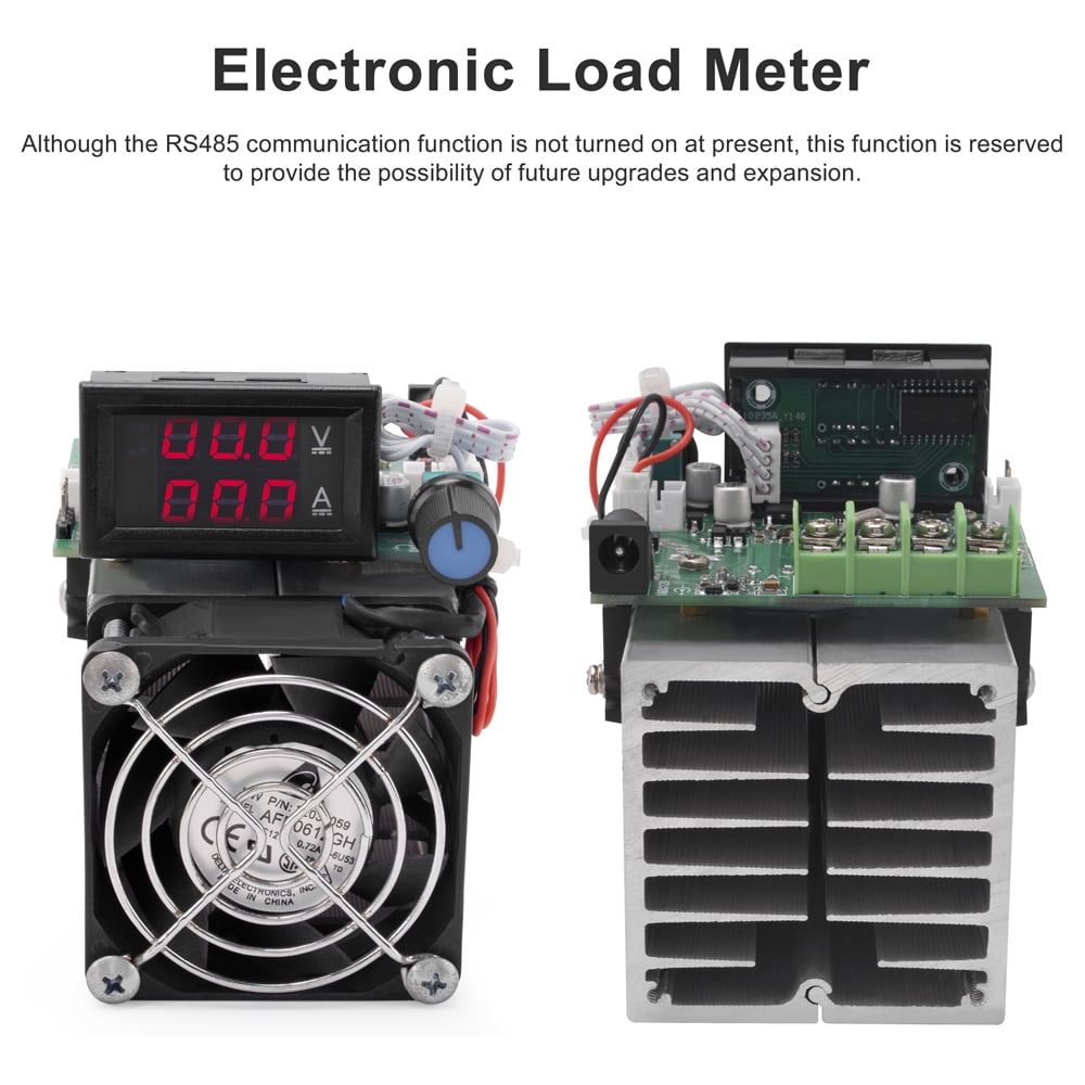Electronic Load Meter,Meter 1-100v Input Functions Fan Delayed Shutdown ...