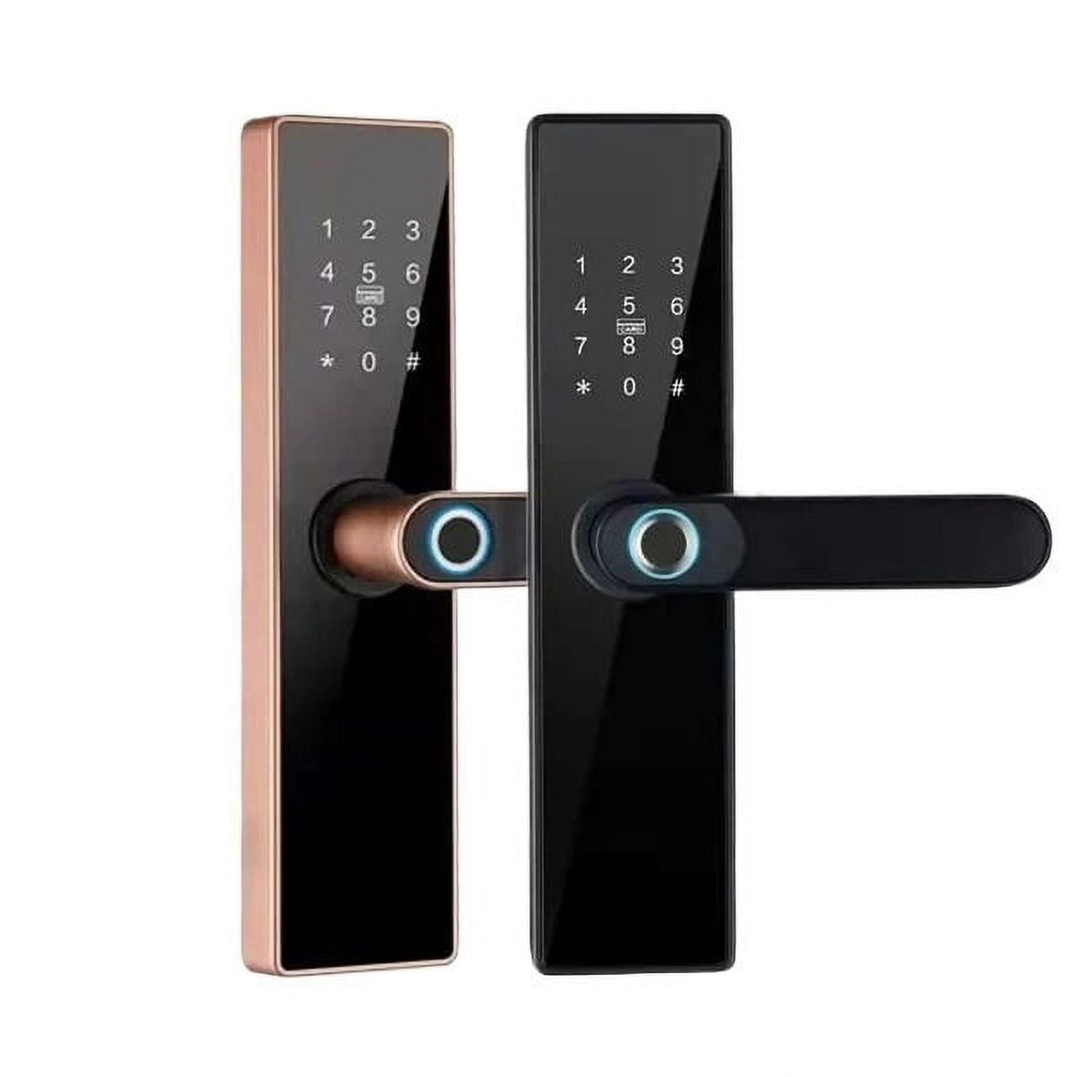 Electronic Lock Bluetooth Smart Door Lock Fingerprint Lock Password IC ...