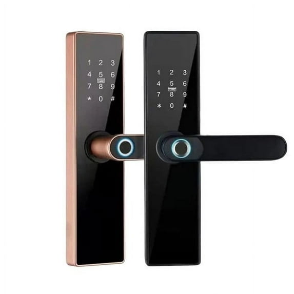 Electronic Lock Bluetooth Smart Door Lock Fingerprint Lock Password IC ...