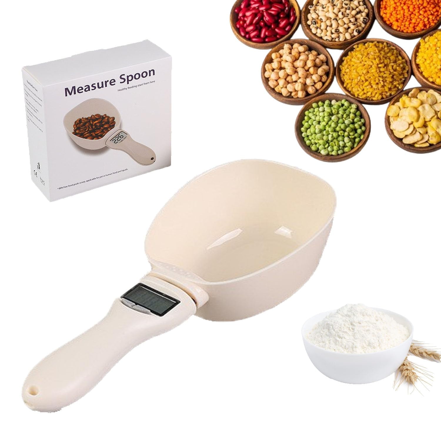 Electronic Measuring Cup with High Precision LCD Screen, Digital ...