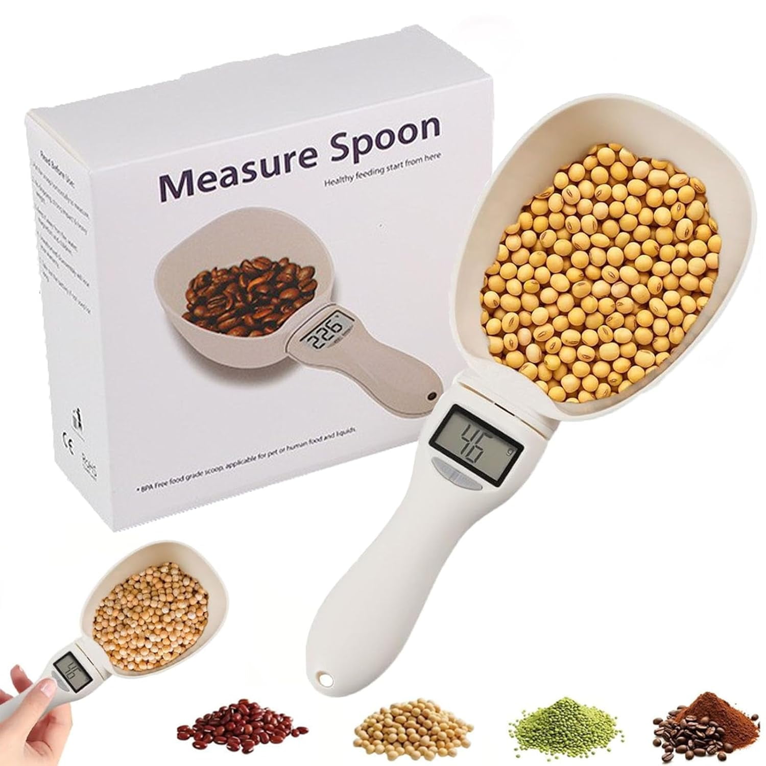 Electronic Measuring Spoon, 2026 Upgraded Electronic Measuring Spoon ...